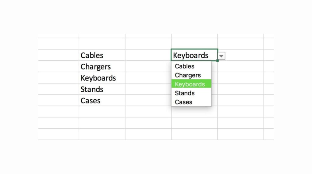 Come creare elenchi a discesa in Excel su Mac – TuttoTutorial.com
